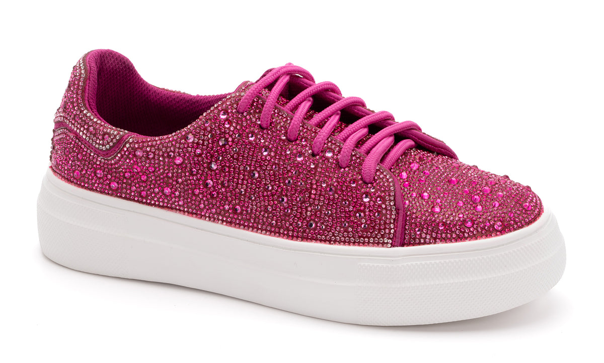 Bedazzled Fuchsia Shoes – District23
