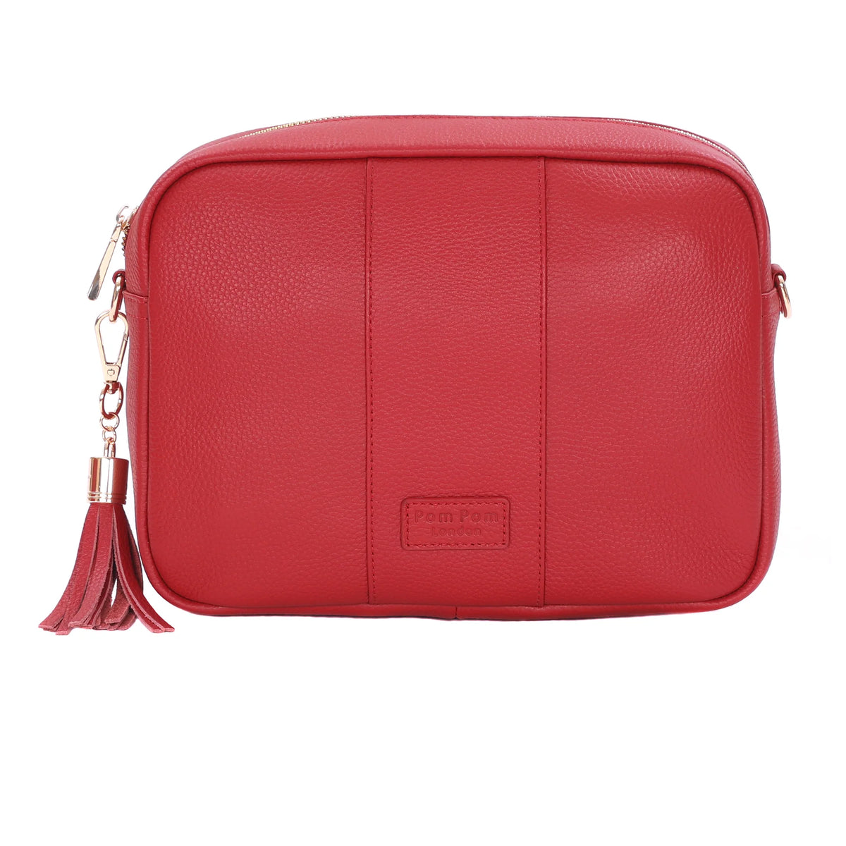 Pom Pom London City Plus Bag - Crimson Red – District23